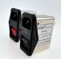 China DAI1 Series IEC Socket EMI Power Filter 1A 10A 250VAC for Inverter Equipment for sale
