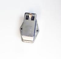 China DAI1 Series IEC Socket EMI Power Filter 1A 10A 250VAC for Inverter Equipment for sale