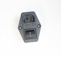 China DAI1 Series IEC Socket EMI Power Filter 1A 10A 250VAC for Inverter Equipment for sale