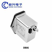 China DAI1 Series IEC Socket EMI Power Filter 1A 10A 250VAC for Inverter Equipment for sale