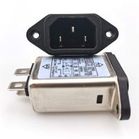 China DAI1 Series IEC Socket EMI Power Filter 1A 10A 250VAC for Inverter Equipment for sale