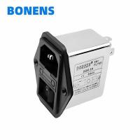 China DAI1 Series IEC Socket EMI Power Filter 1A 10A 250VAC for Inverter Equipment for sale