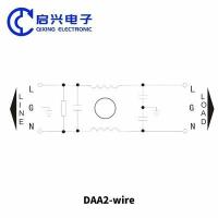 China DAI1 Series IEC Socket EMI Power Filter 1A 10A 250VAC for Inverter Equipment for sale