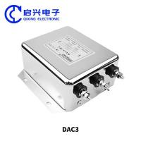 China Three Phase EMI Filter DAC3 Series 30A 35A 380VAC Power Noise Filter for Industrial Equipment for sale