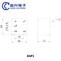 China DAC41-D Series Three Phase EMI Filter 6A-30A 380VAC 440VAC Power Supply Noise Filter for sale