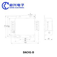 China DAC41-D Series Three Phase EMI Filter 6A-30A 380VAC 440VAC Power Supply Noise Filter for sale