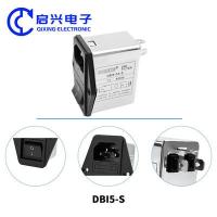 China DAA2 Single Phase Plug In EMI Filter 220V 3A 6A 10A 50/60Hz for sale