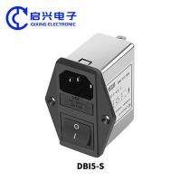 China DAA2 Single Phase Plug In EMI Filter 220V 3A 6A 10A 50/60Hz for sale