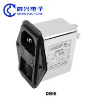 China DAA2 Single Phase Plug In EMI Filter 220V 3A 6A 10A 50/60Hz for sale