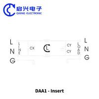 China DAA2 Single Phase Plug In EMI Filter 220V 3A 6A 10A 50/60Hz for sale