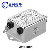 China Plastic Housing Power Filter DBA4 Round 250V 12A 16A Single Phase for Household Appliances for sale