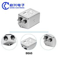 China Three Phase EMI Filter DAC6-D Series 80A to 200A Rated Current 380VAC 440VAC for sale