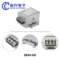 China Three Phase EMI Filter DAC6-D Series 80A to 200A Rated Current 380VAC 440VAC for sale