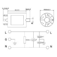 China Three Phase EMI Filter DAC6-D Series 80A to 200A Rated Current 380VAC 440VAC for sale