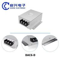 China Three Phase EMI Filter DAC6-D Series 80A to 200A Rated Current 380VAC 440VAC for sale