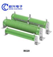 China RX20 Wirewound Resistor 10W-10000W High Power Ceramic with 10KV Voltage Resistance for sale
