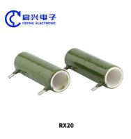 China RX20 Adjustable Wirewound Ceramic Resistor 10W-10000W Power Range 0.5KV-10KV Voltage for sale