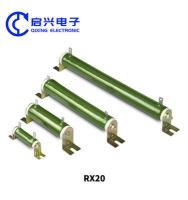 China RX20 100W High Voltage Ceramic Braking Resistor 0.5-10KV Range 1Ω-1KΩ Resistance for sale