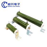 China RX20 Adjustable Wirewound Resistor 100W High Power Ceramic 10KV Voltage Resistant Industrial Grade for sale