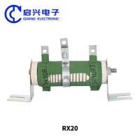 China RX20 Porcelain Tube Braking Resistor Adjustable Sliding 10W-10000W 0.5KV-10KV for sale