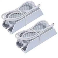 China RXLG Aluminum Case Braking Resistor 100W to 1KW for Servo Frequency Inverter Regenerative Brake for sale