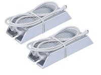 China RXLG Trapezoidal Aluminum Case Brake Inverter Resistor 60W to 2KW 0.1Ω-10KΩ for sale