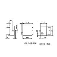 China 3269 Series Trimmer Potentiometer 10Ω to 5MΩ Cermet Variable Resistor for Precision Voltage Adjustment for sale
