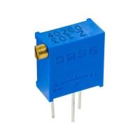 China 10 Ohm 3296Z Cermet Trimmer Potentiometer Top Adjustment Variable Resistor 0.25W for sale