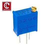 China 10 Ohm 3296Z Cermet Trimmer Potentiometer Top Adjustment Variable Resistor 0.25W for sale