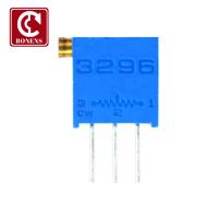 China 10 Ohm 3296Z Cermet Trimmer Potentiometer Top Adjustment Variable Resistor 0.25W for sale
