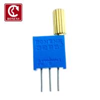 China 10 Ohm 3296Z Cermet Trimmer Potentiometer Top Adjustment Variable Resistor 0.25W for sale