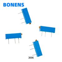 China 3362 Series Metal Glass Glaze Trimmer Potentiometer 0.25W 260° Travel for Precision Electronic Adjustment for sale
