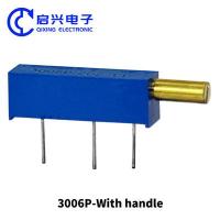 China 3362 Series Metal Glass Glaze Trimmer Potentiometer 0.25W 260° Travel for Precision Electronic Adjustment for sale