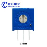 China 3362 Series Metal Glass Glaze Trimmer Potentiometer 0.25W 260° Travel for Precision Electronic Adjustment for sale