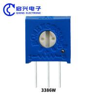 China 3362 Series Metal Glass Glaze Trimmer Potentiometer 0.25W 260° Travel for Precision Electronic Adjustment for sale