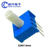 China 3362 Series Metal Glass Glaze Trimmer Potentiometer 0.25W 260° Travel for Precision Electronic Adjustment for sale