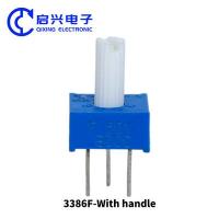 China 3362 Series Metal Glass Glaze Trimmer Potentiometer 0.25W 260° Travel for Precision Electronic Adjustment for sale