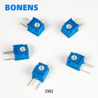 China 3362 Series Metal Glass Glaze Trimmer Potentiometer 0.25W 260° Travel for Precision Electronic Adjustment for sale