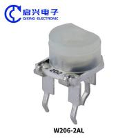 China W206 0.25W Single Coil Metal Glass Glaze Potentiometer with 100Ω-1MΩ Range and -55°C to +125°C Temperature Rating for sale