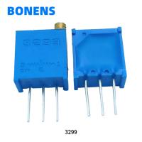 China BONENS 3299 Cermet Trimmer Potentiometer 10Ω-5MΩ Range 0.5W Power Multi-Turn Adjustment for sale