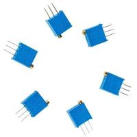 China 3386P Single Turn Trimming Potentiometer 0.5W 10% 10K Ohm Variable Resistor for sale