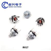China 3323 Series Single Turn Metal Glass Glaze Trimmer Potentiometer 5k 10k 20k Precision Adjustable Resistor for sale