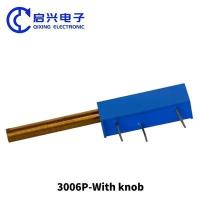 China 3323 Series Single Turn Metal Glass Glaze Trimmer Potentiometer 5k 10k 20k Precision Adjustable Resistor for sale