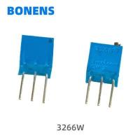 China 3323 Series Single Turn Metal Glass Glaze Trimmer Potentiometer 5k 10k 20k Precision Adjustable Resistor for sale