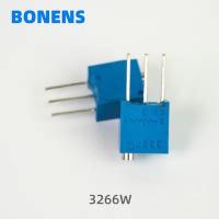 China 3323 Series Single Turn Metal Glass Glaze Trimmer Potentiometer 5k 10k 20k Precision Adjustable Resistor for sale