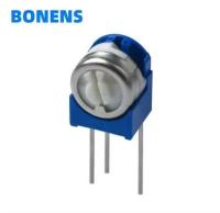 China 3323 Series Single Turn Metal Glass Glaze Trimmer Potentiometer 5k 10k 20k Precision Adjustable Resistor for sale