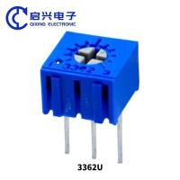 China 3323 Series Single Turn Metal Glass Glaze Trimmer Potentiometer 5k 10k 20k Precision Adjustable Resistor for sale