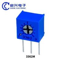 China 3323 Series Single Turn Metal Glass Glaze Trimmer Potentiometer 5k 10k 20k Precision Adjustable Resistor for sale
