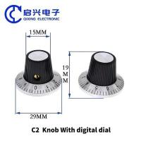 China C1/C2/C3 Bakelite Guitar Knobs 6mm Potentiometer with 24-37mm Diameter Options for sale