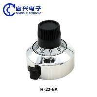 China KN-19-14 ABS Plastic Guitar Amplifier Knobs 19mm x 15mm with 6.4mm Bore for Volume and Tone Control for sale